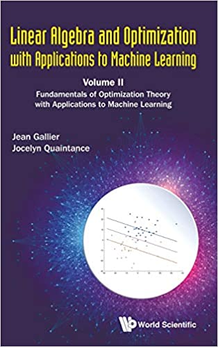 LINEAR ALGEBRA AND OPTIMIZATION WITH APPLICATIONS TO MACHINE LEARNING-VOLUME II: FUNDAMENTALS ...