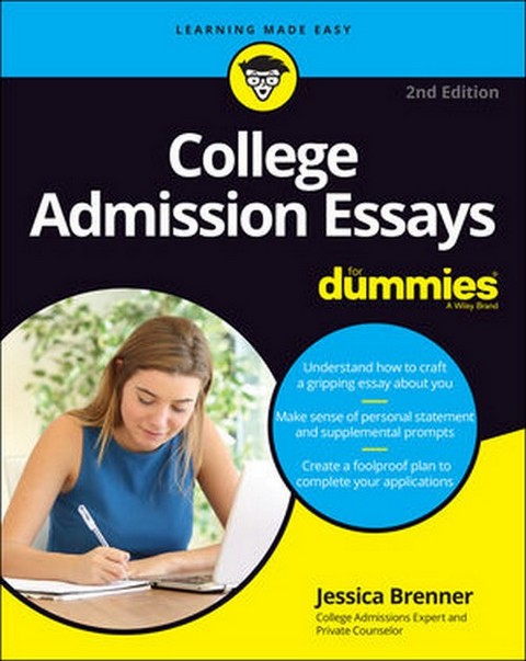COLLEGE ADMISSION ESSAYS FOR DUMMIES | ศูนย์หนังสือจุฬาฯ