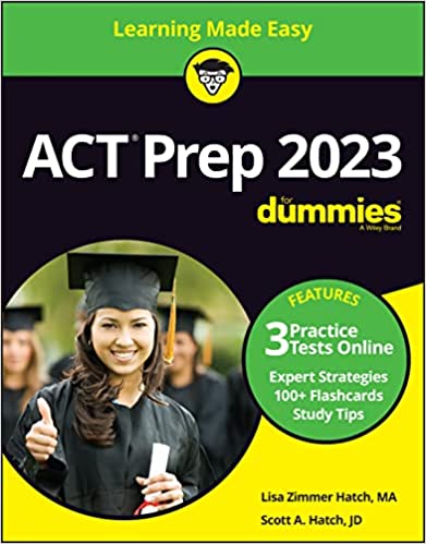 ACT PREP 2023 FOR DUMMIES WITH ONLINE PRACTICE | ศูนย์หนังสือจุฬาฯ