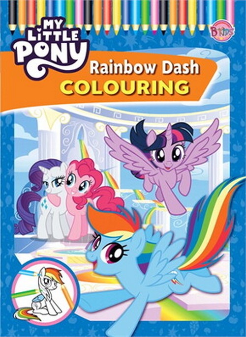 MY LITTLE PONY RAINBOW DASH :COLOURING | ศูนย์หนังสือจุฬาฯ