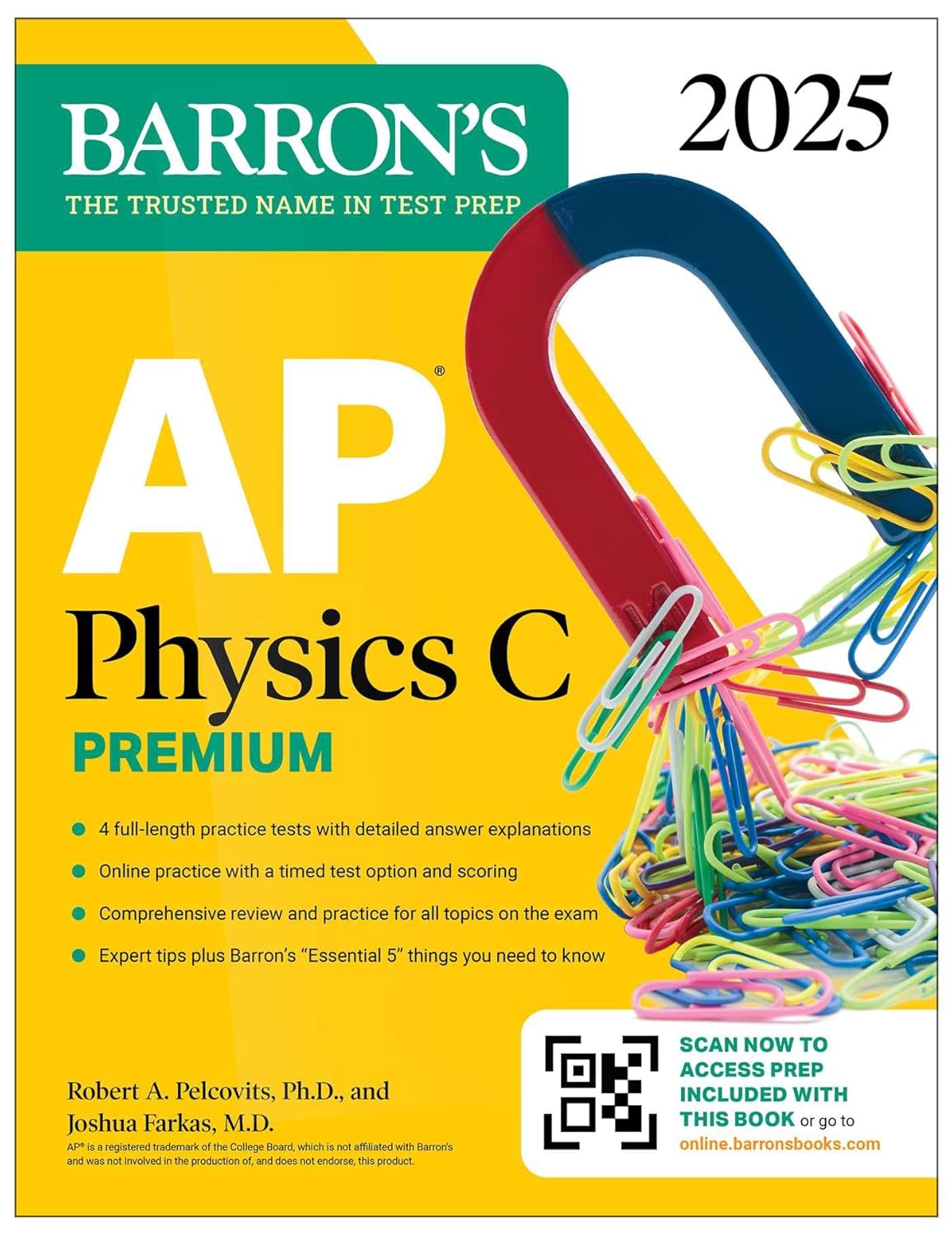AP PHYSICS C PREMIUM, 2025: 4 PRACTICE TESTS + COMPREHENSIVE REVIEW ...