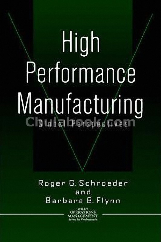 HIGH PERFORMANCE MANUFACTURING (HC) | ศูนย์หนังสือจุฬาฯ