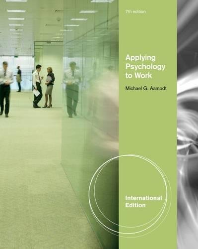 APPLYING PSYCHOLOGY TO WORK (ISE) | ศูนย์หนังสือจุฬาฯ